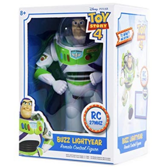 Disney | Toys | Disney Toy Story 4 Buzz Lightyear Remote Control Figure ...